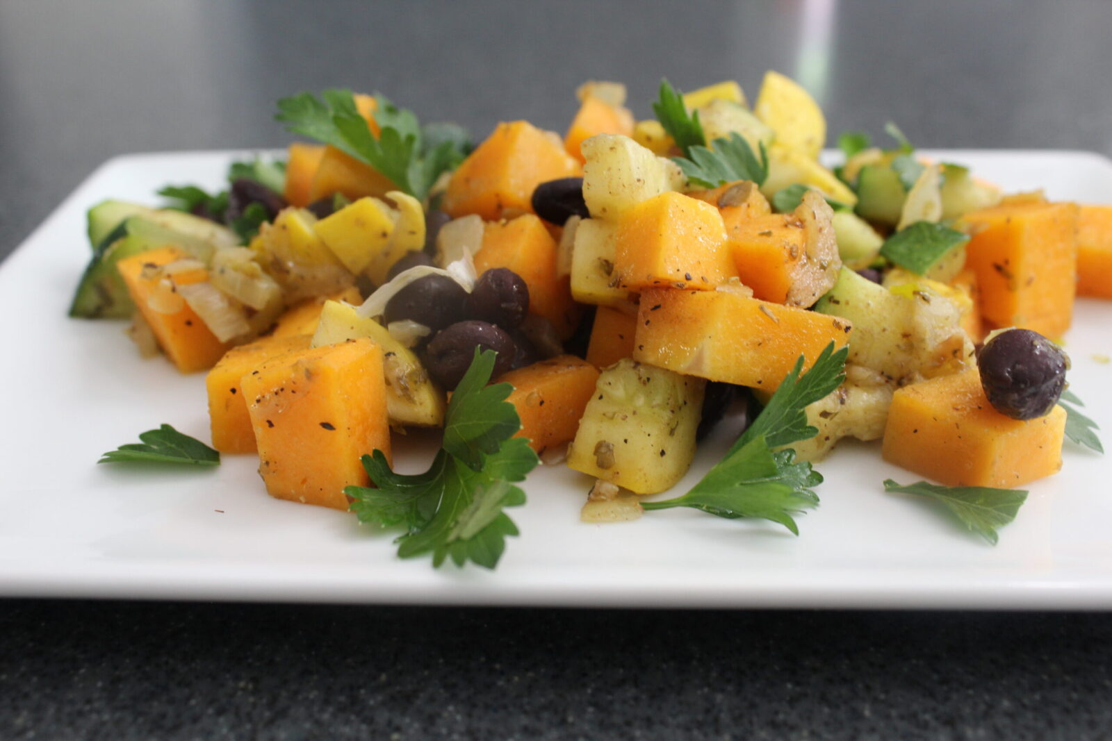 Black Bean and Squash Medley - Mysty Pfeffer